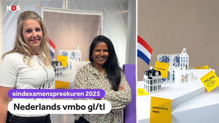 Eindexamenspreekuur 2025 Nederlands vmbo gl/tl | NOS Stories