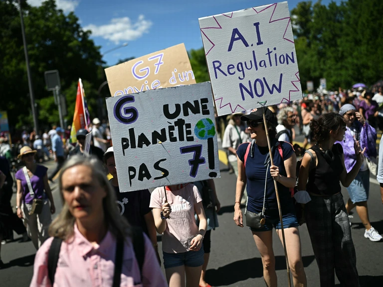 Houden de wereldleiders hun hoofd koel in Evian?