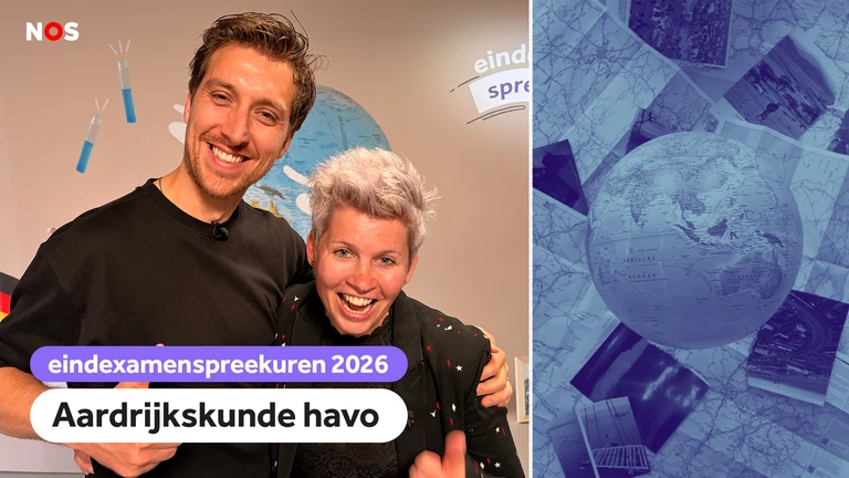 Eindexamenspreekuur 2026 aardrijkskunde vmbo gl/tl | NOS Stories