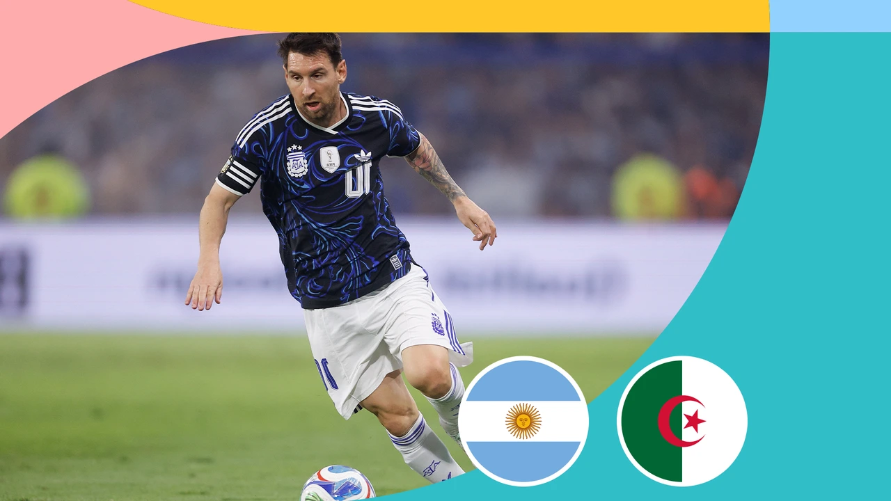 Messi met de openingsgoal bij Argentinië - Algerije, kijk het hier live ...