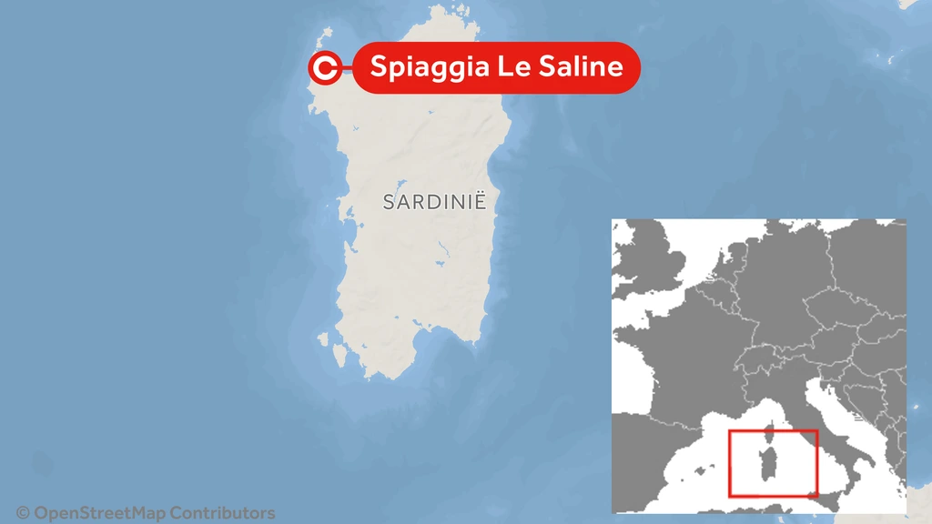 Toerist steelt 40 kilo zand van strand op Sardinië, riskeert hoge boete