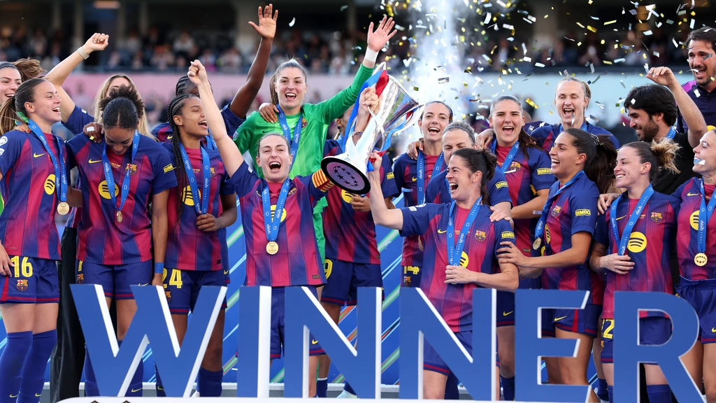 Vrouwen Barcelona winnen voor vierde keer in zes jaar Champions League